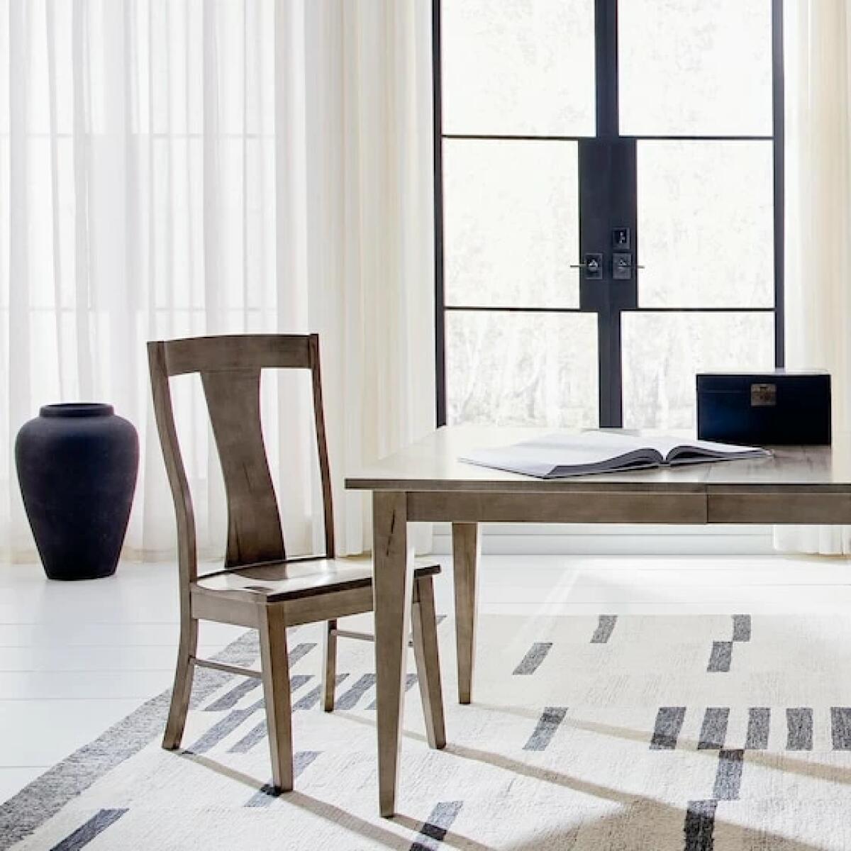 Benchmade Louisa Maple Rectangle Leaf Table – Capperella Furniture ...